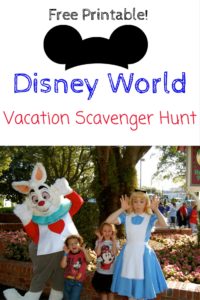 Disney World Vacation Scavenger Hunt! - With Ashley And Company