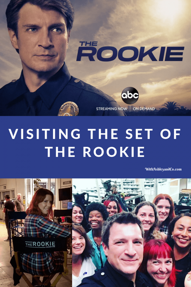 Visiting The Set Of The Rookie & Bumping Into Nathan Fillion