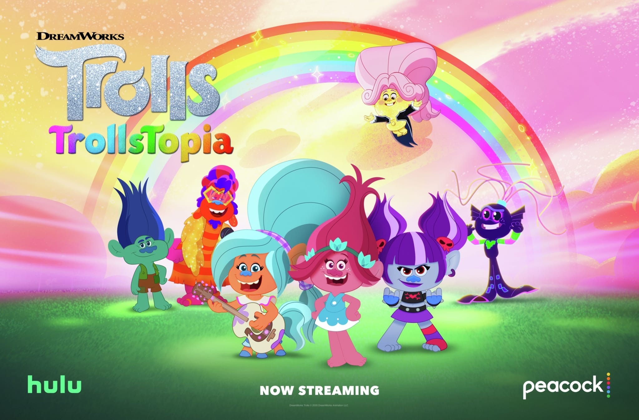 DreamWorks TrollsTopia Is Streaming Now!