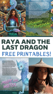 Raya and the Last Dragon Free Printable Activities