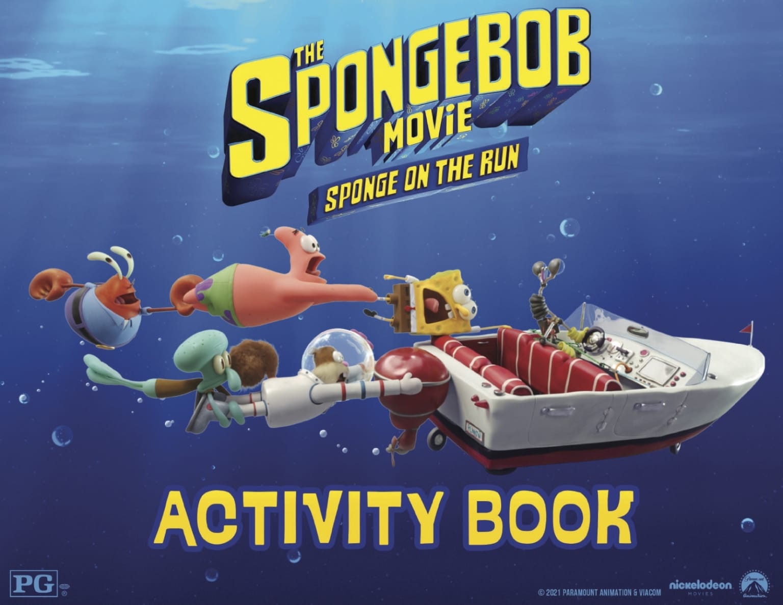 The SpongeBob Movie Free Printable Activities