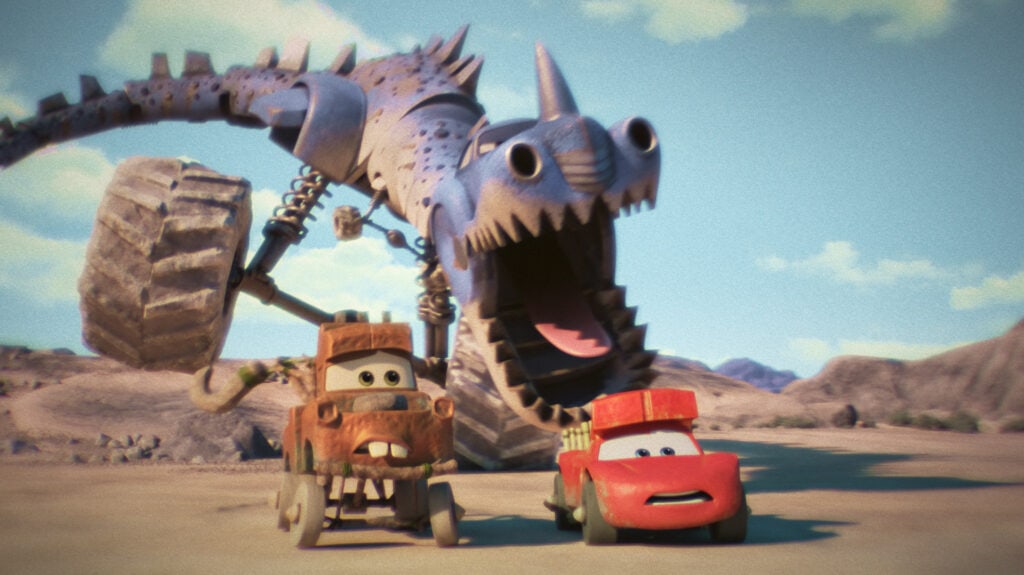 Larry The Cable Guy On Mater In Cars On The Road