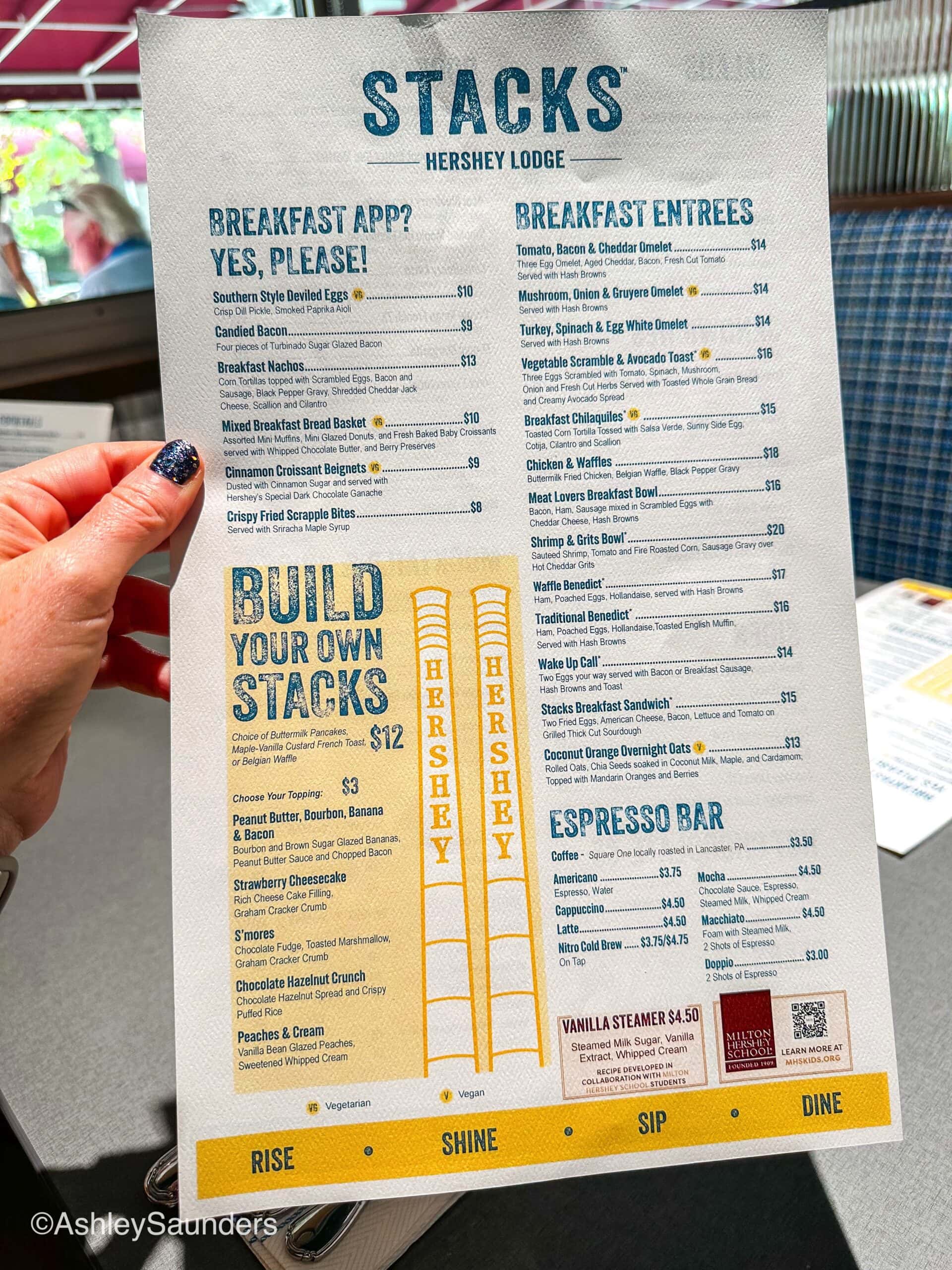 Stacks Hershey Lodge Restaurant Review